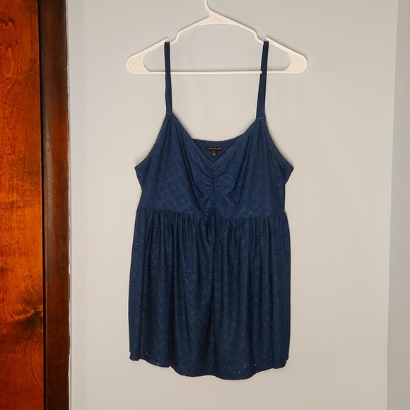 torrid | Tops | Torrid Size Babydoll Eyelet Top | Poshmark